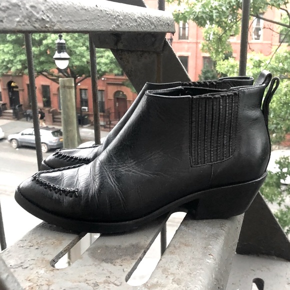Zimmermann | Shoes | Zimmerman Weekend Boot Black Chelsea Western Ankle ...